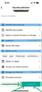Guide détaillé pour programmer ses publications Instagram.