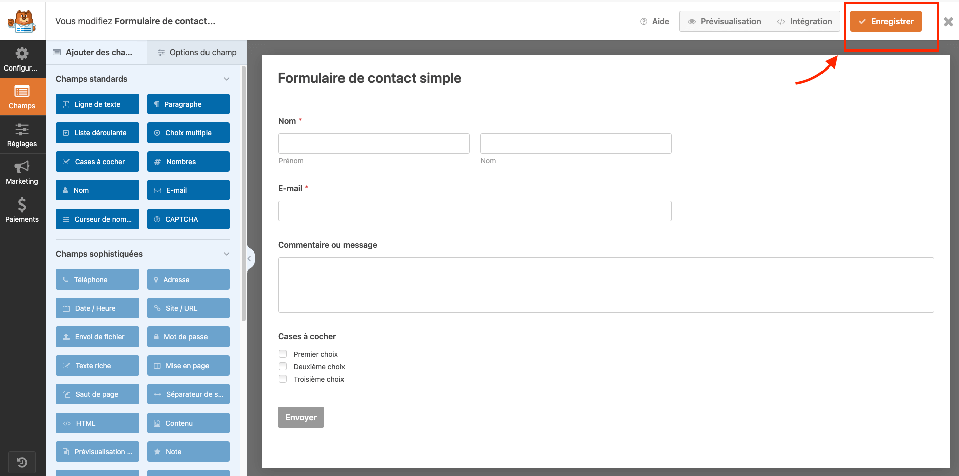 Comment ajouter un formulaire à remplir sur votre site WordPress